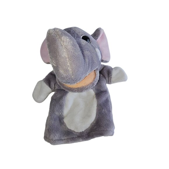 Kellytoy | Toys | Kelly Toy Soft Fleece Gray Elephant Hand Puppet ...